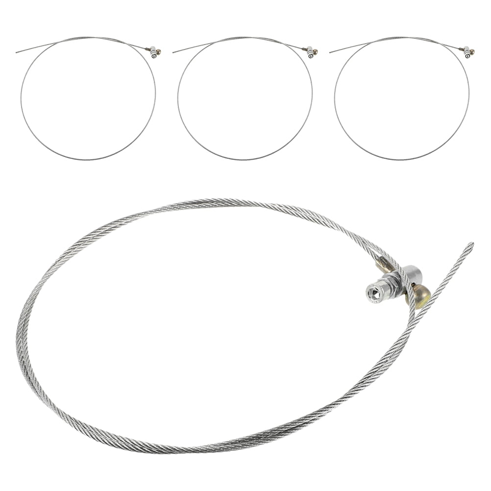WEUVEB Brake Wire Silver 4Pcs 59.1In - Walmart.com