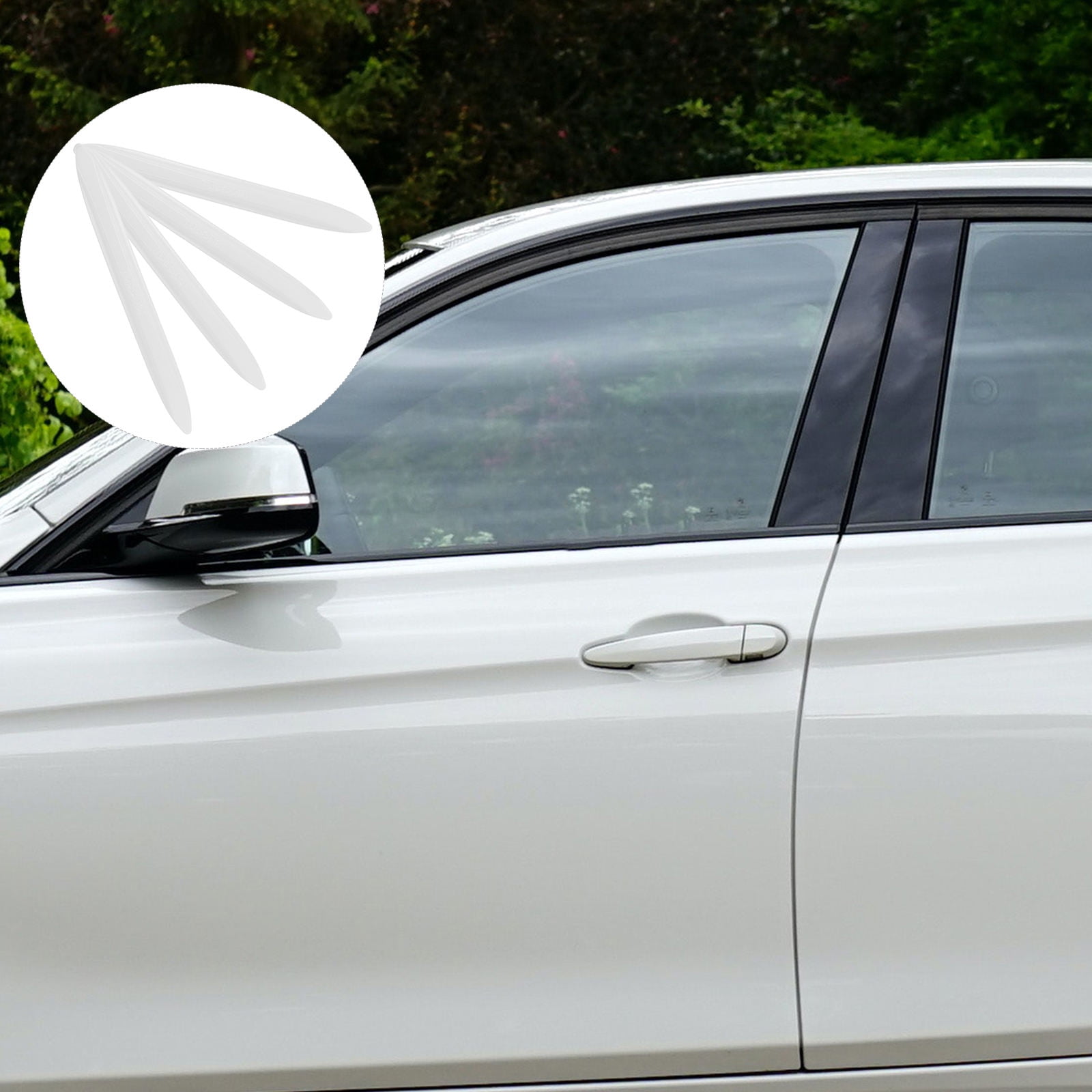 HOMEMAXS 4pcs Car Door Edge Strips Vehicle Side Door Guards Automotive ...