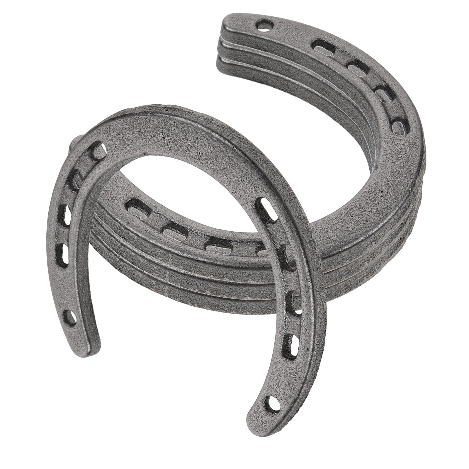 HOMEMAXS 4pcs Cast Iron Horseshoe Crafts Horseshoe Sculpture Wall ...