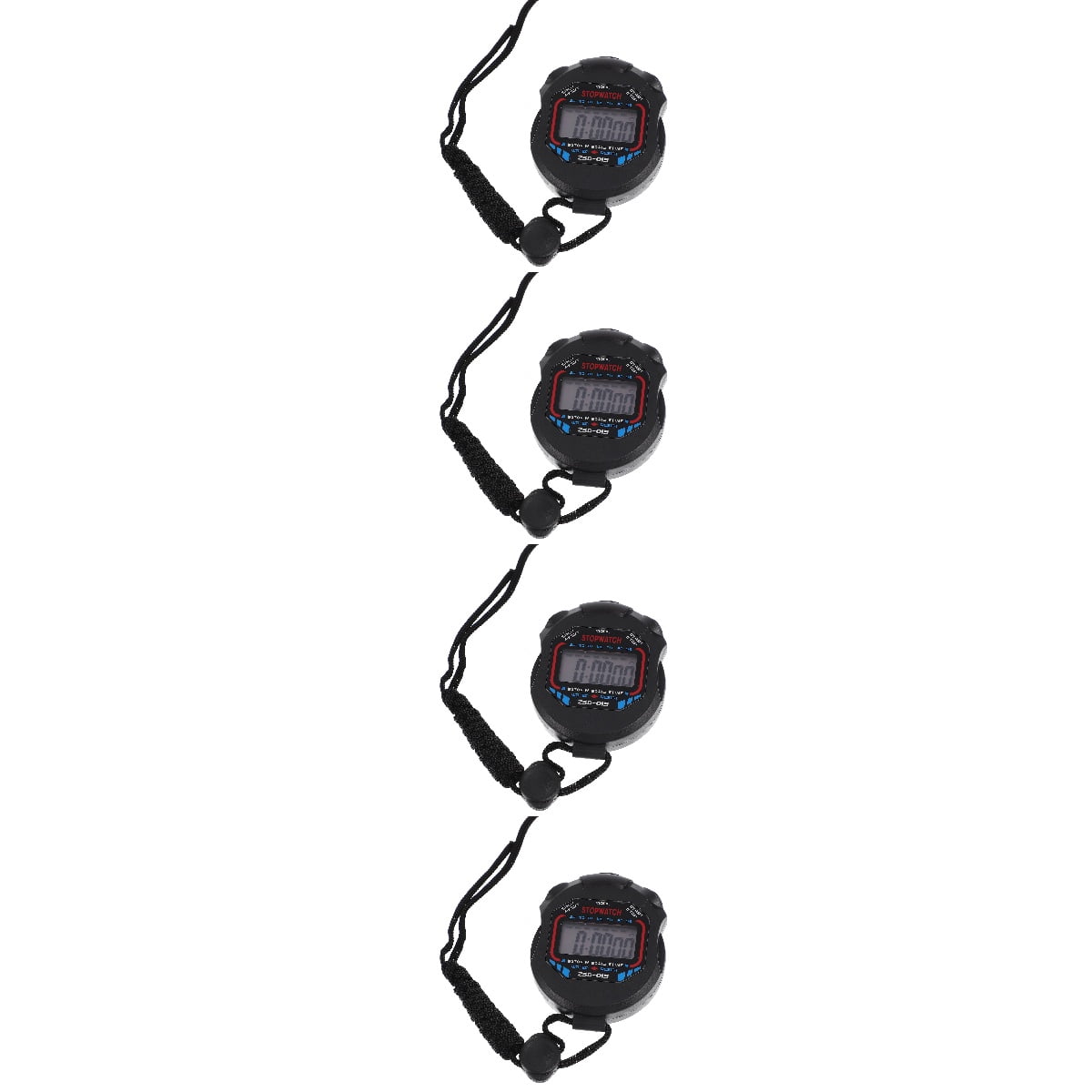 HOMEMAXS 4pcs Digital Professional Handheld Stopwatch Sports ...