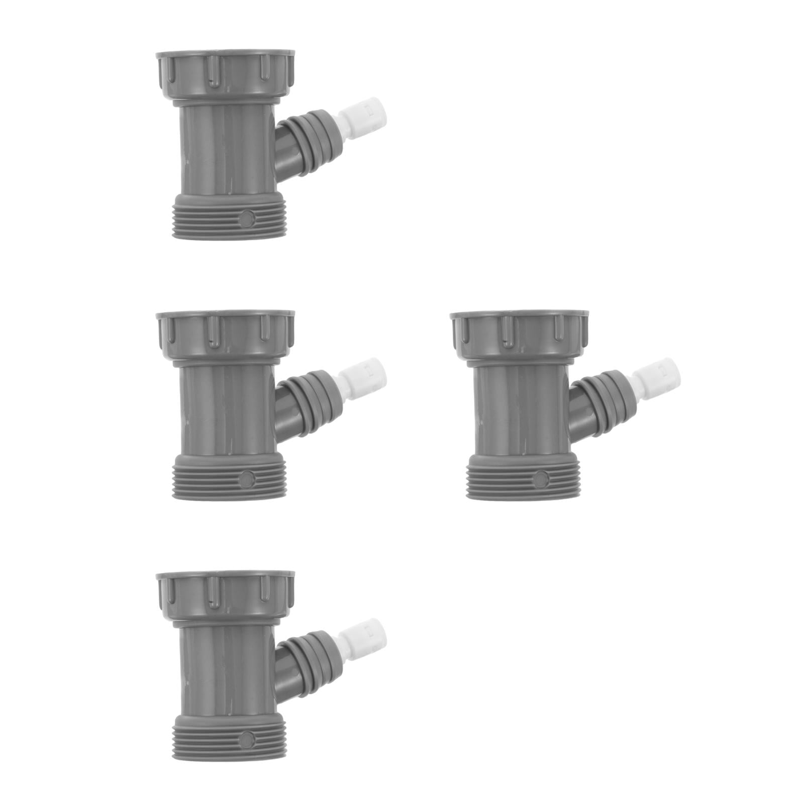 HOMEMAXS 4pcs Dishwasher Drain Pipe Hose Adapter Wye 45 MM Kitchen Sink ...