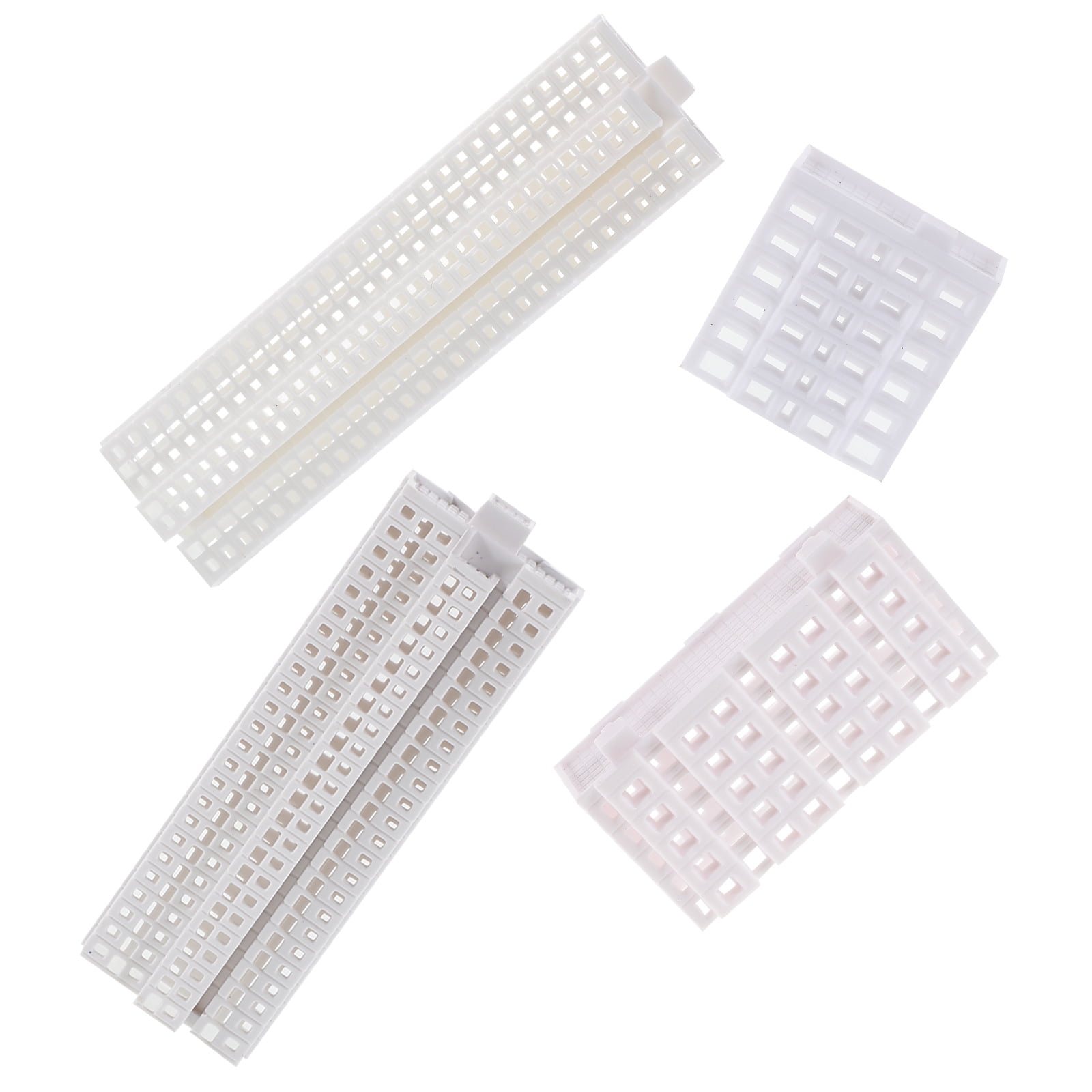 4pcs Diy High-Rise Building Model Materials Hand Craft Sand Table Scene ...