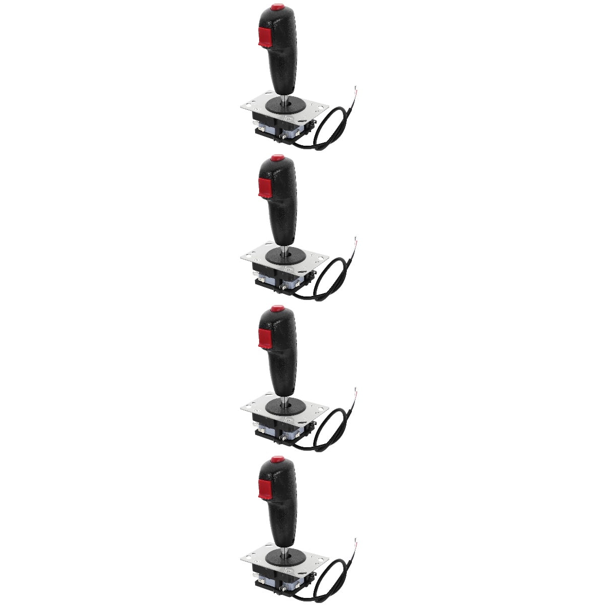 HOMEMAXS 4pcs Flight Stick Flight Joystick True Flying Joystick Handle ...