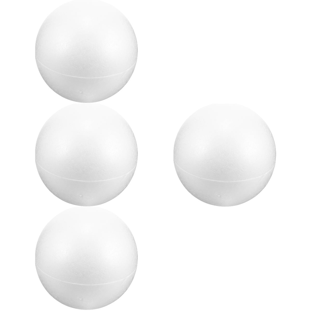 HOMEMAXS 4pcs Foam Circle Large Foam Ball Round Foam Sphere Solar System Model Craft Foam Ball ...