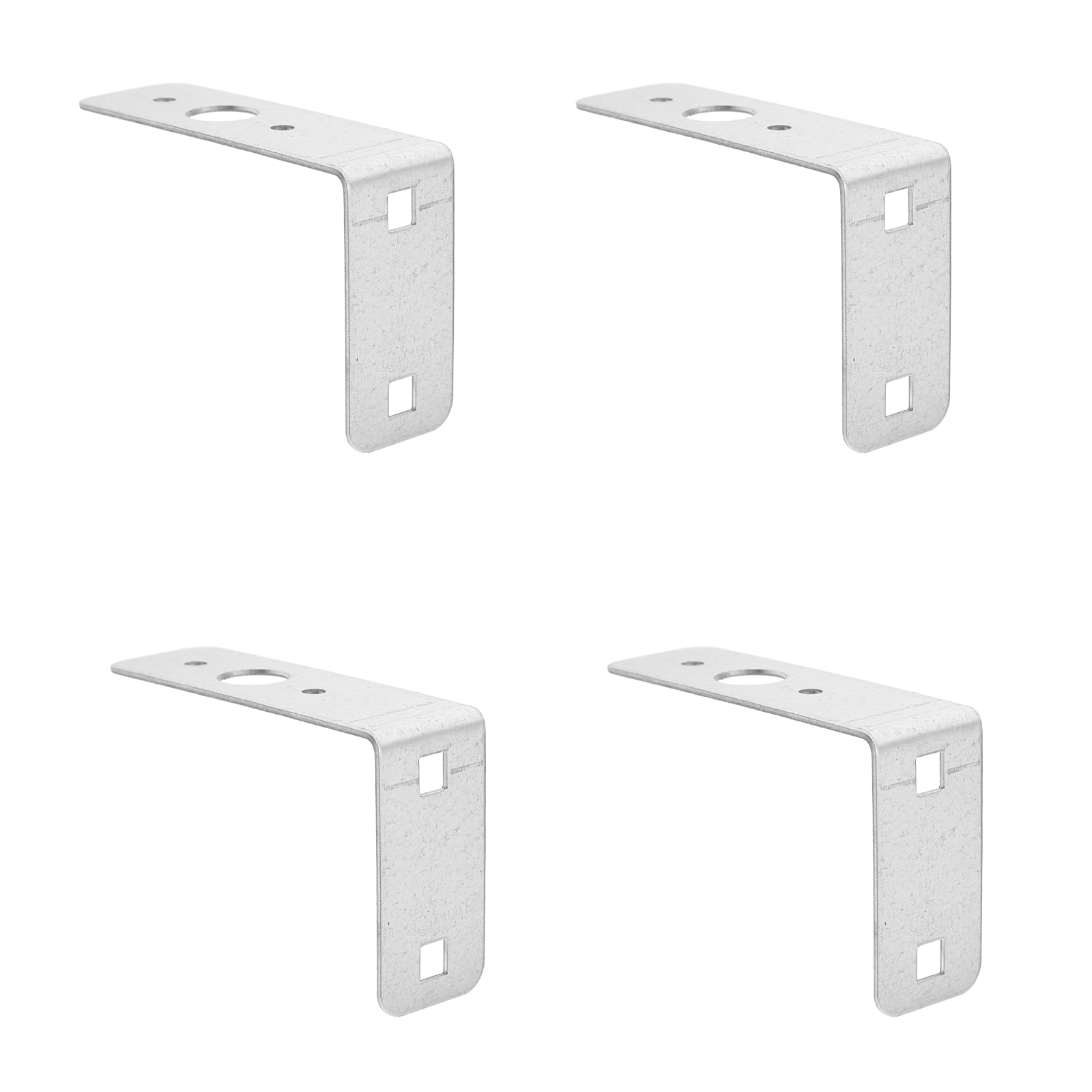 4pcs Galvanized Trailer Light Brackets L Shaped Tail Light Bracket for Trailer Lights Door ...