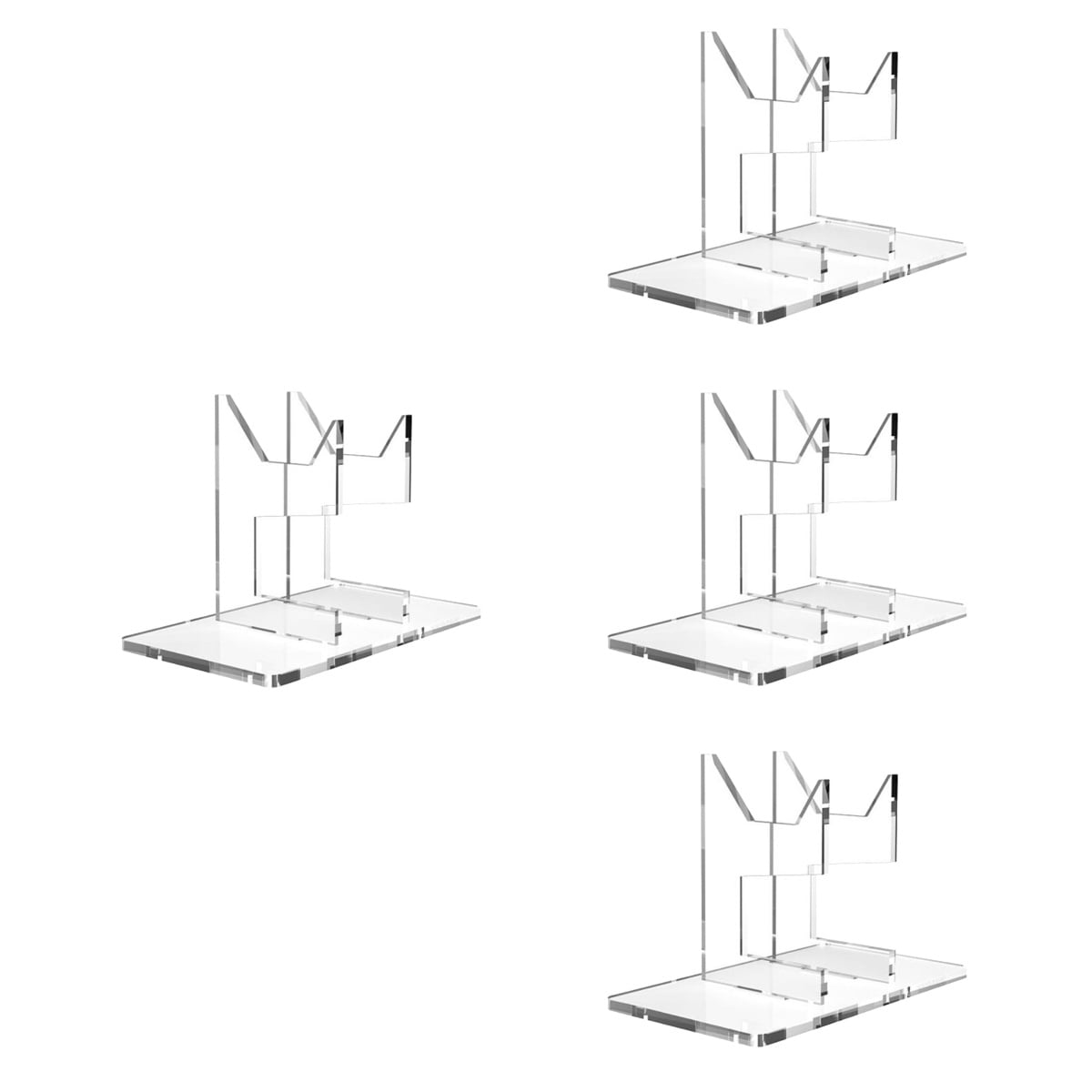 HOMEMAXS 4pcs Game Controller Holder Transparent Acrylic Game ...