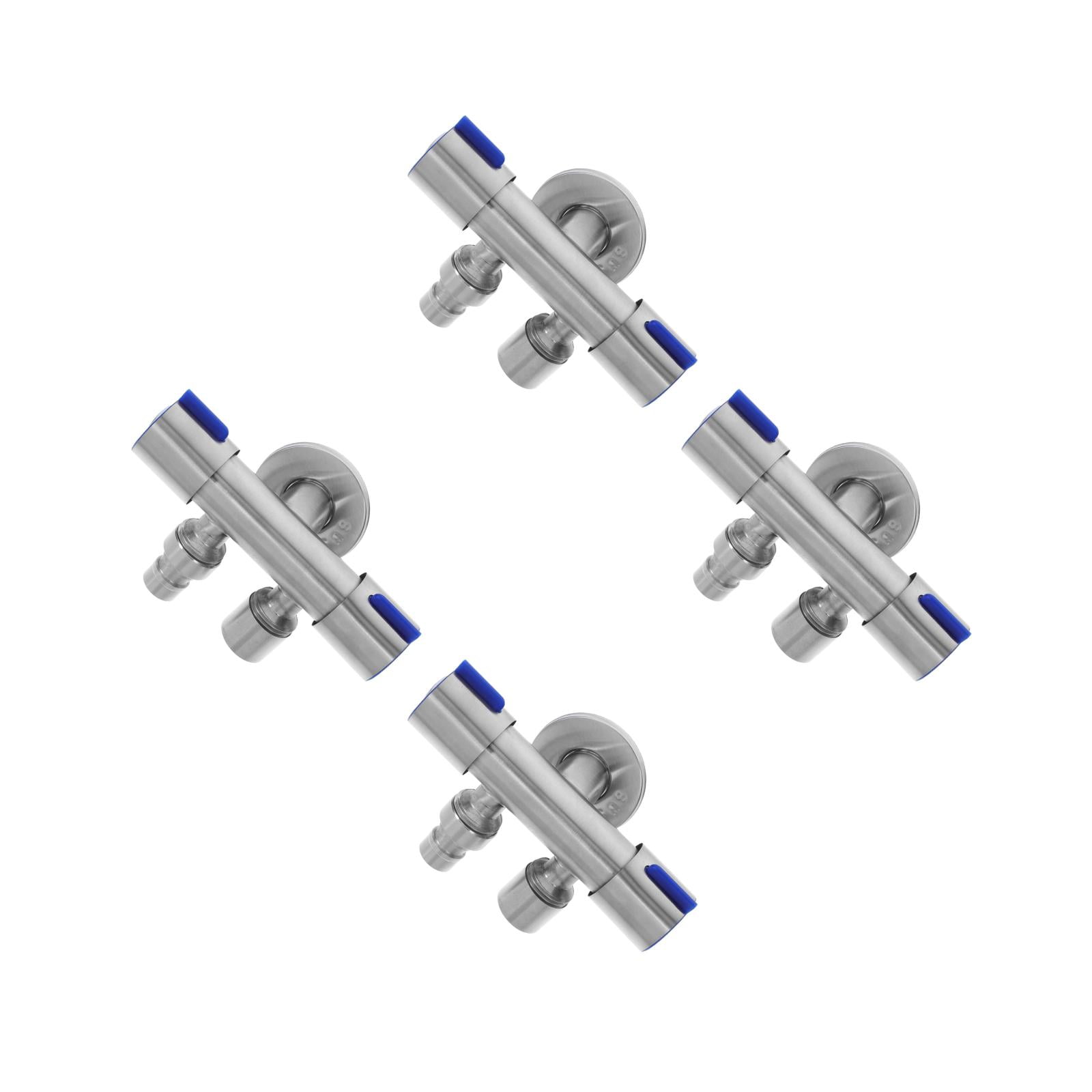 HOMEMAXS 4pcs Garden Horse Splitter 2 Way Heavy Duty Connector Tap ...