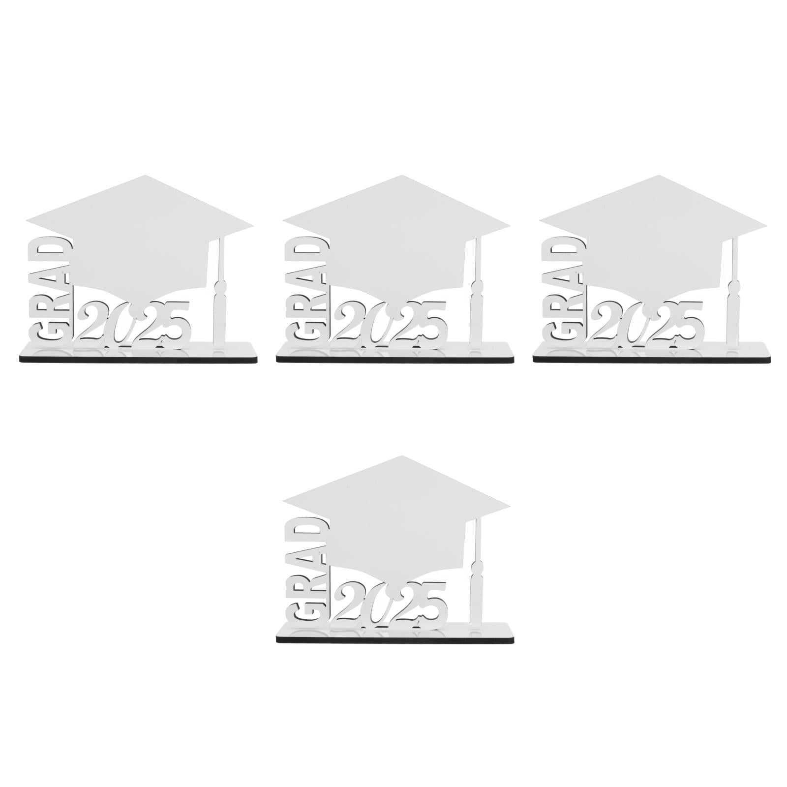 HOMEMAXS 4pcs Graduation Sublimation Photo Frame Blank Picture Frame ...