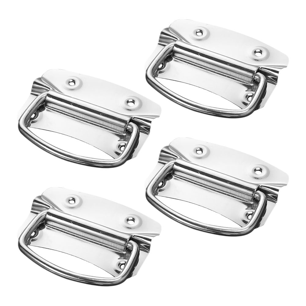 4pcs Heavy Duty Chest Ring Handle Electrical Cabinets Industrial Pull ...