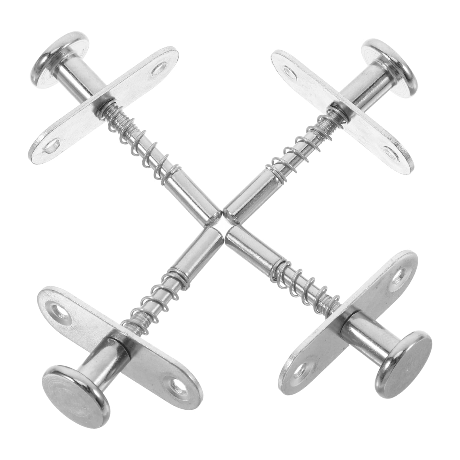 HOMEMAXS 4pcs Heavy Duty Stainless Steel Spring-Loaded Plunger Latches ...