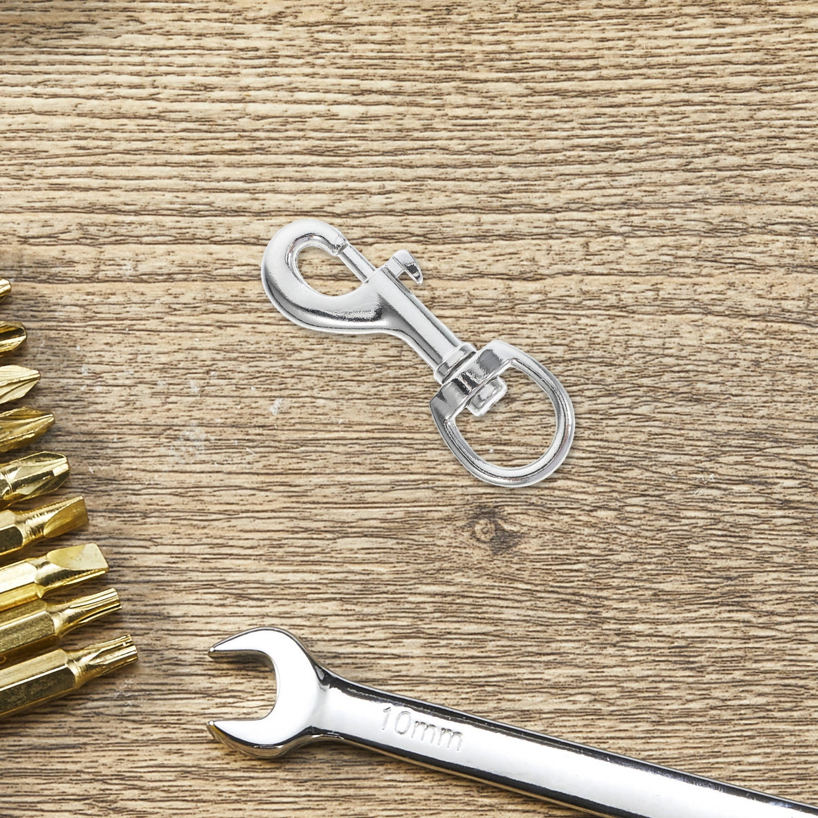 HOMEMAXS 4pcs Heavy Duty Swivel Snap Hooks Eye Bolt Clips Flagpole ...