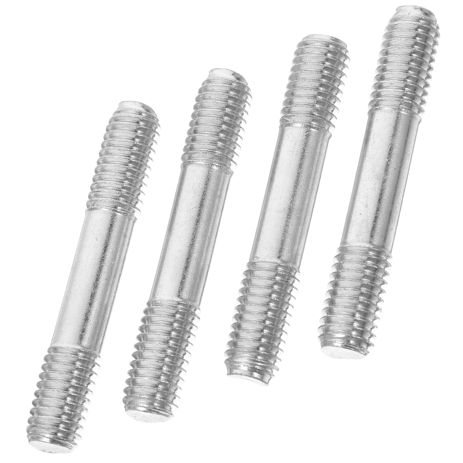 HOMEMAXS 4pcs High-Strength Threaded Steel Bolts For Generators Muffler ...