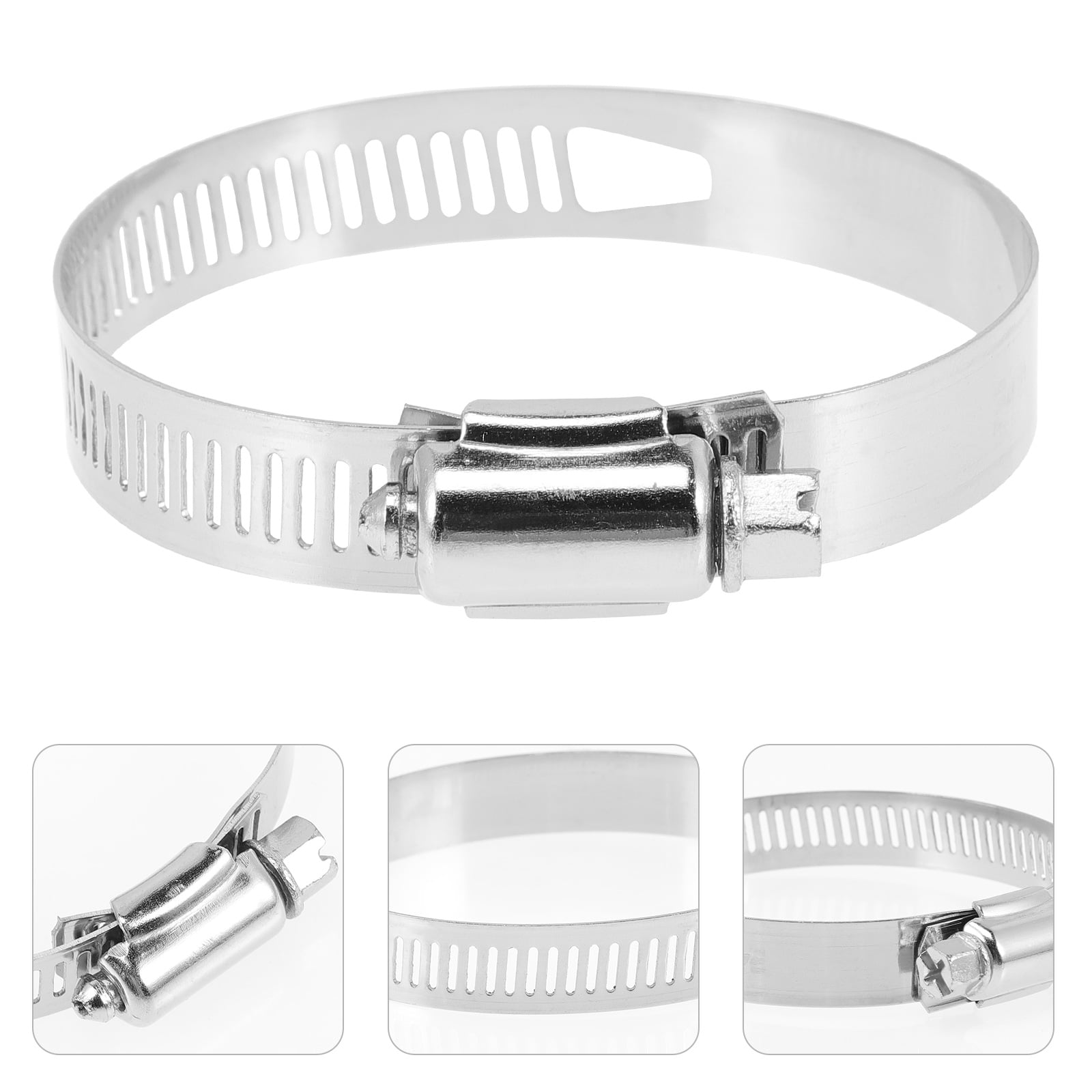 HOMEMAXS 4pcs Hose Clamp Turbo Vacuum Hose Clamp 2.5 Inch Hose Clamp ...