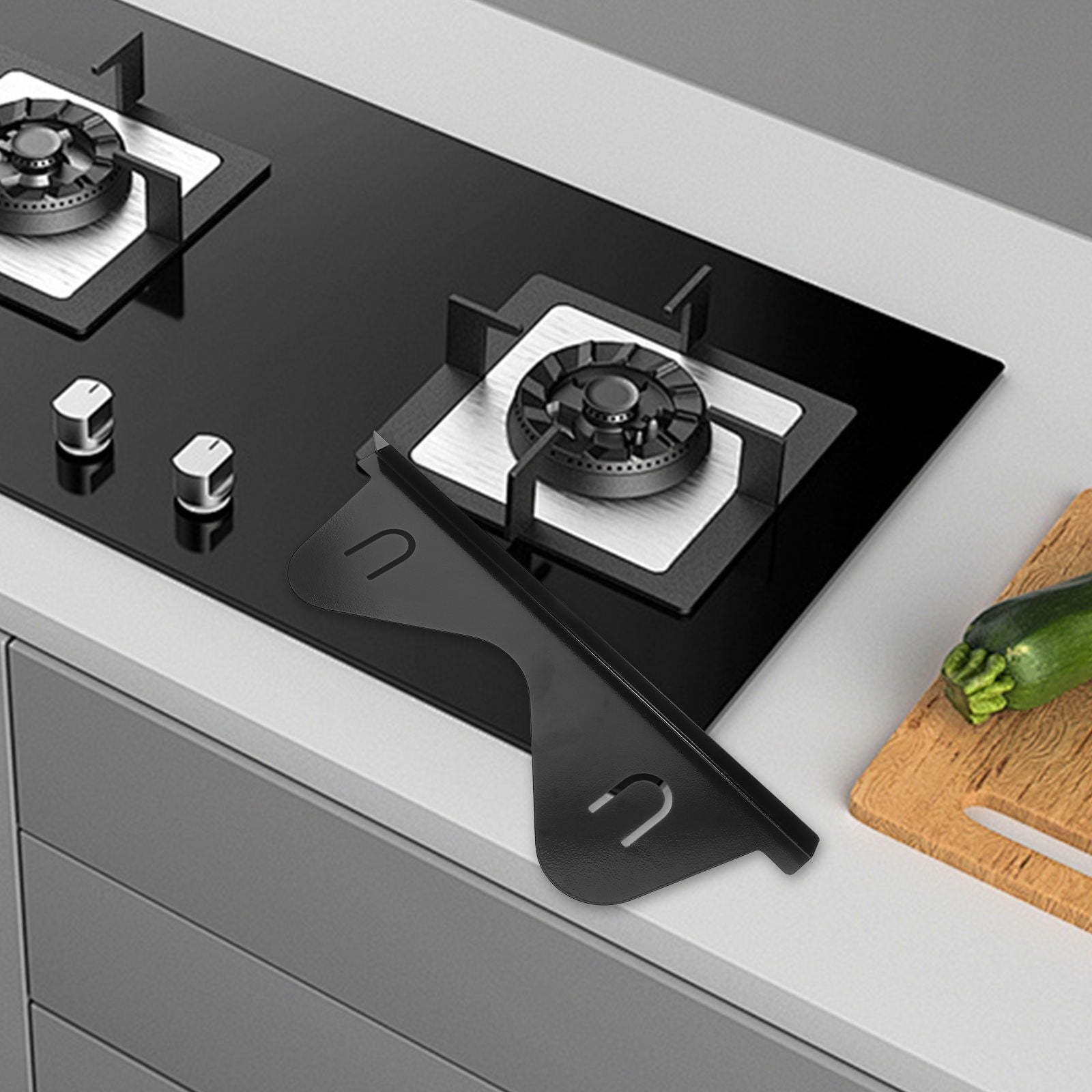 HOMEMAXS 4pcs Kitchen Gap Filler Between Counter And Stovetop Stove And ...