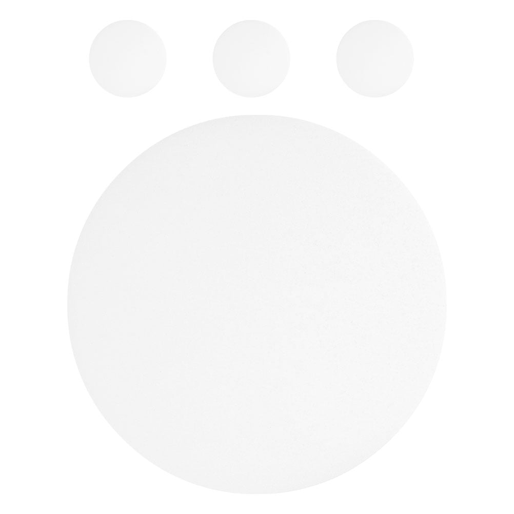 4 Pieces White Plastic Lampshade Diffuser for DIY Light Reflectors ...