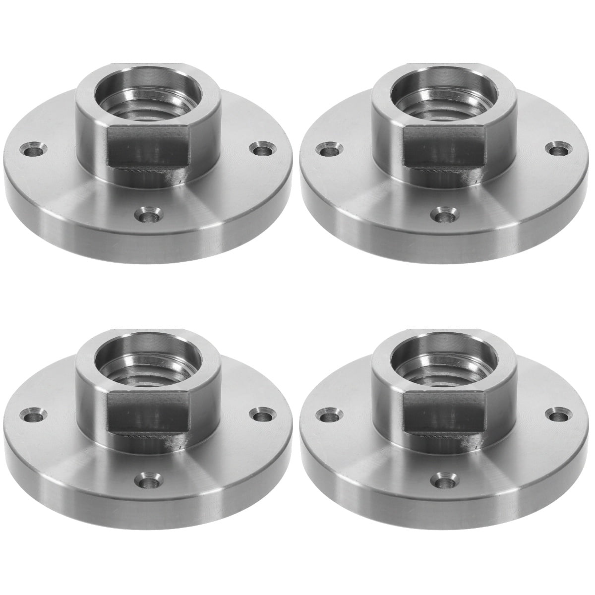 HOMEMAXS 4pcs Lathe Chuck Wood Lathe Face Plate 3 Inch Threaded ...