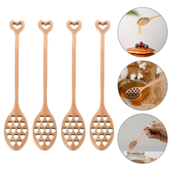 Wooden Honey Dipper