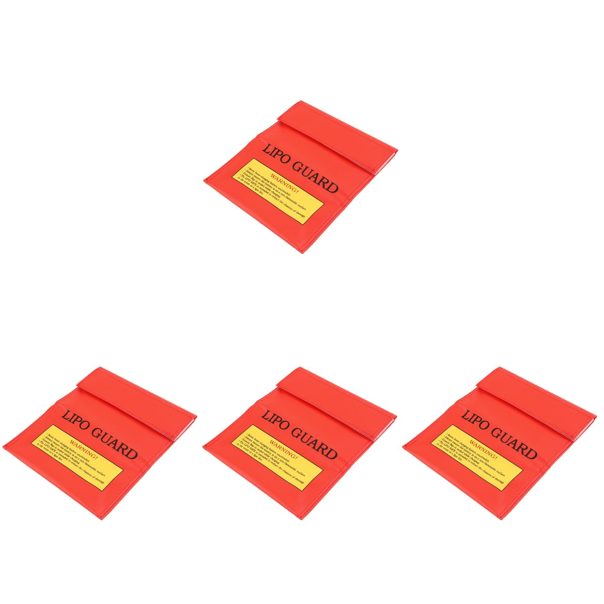 HOMEMAXS 4pcs Lipo Fireproof Bag Lipo Charging Organizer Sack Large for ...