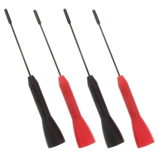 HOMEMAXS 4pcs Multimeter Probe Stainless Steel Test Probe Automobile ...