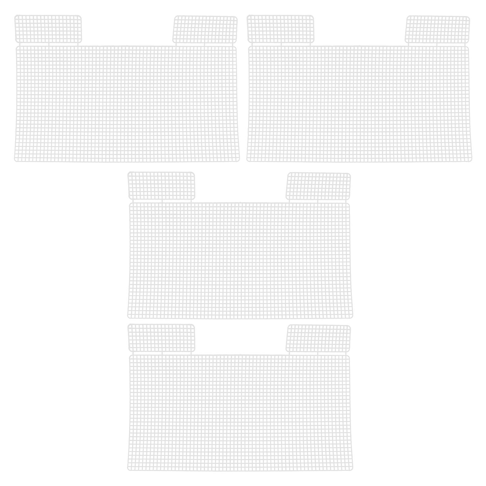 HOMEMAXS 4pcs Plastic Grid Canvas For Diy Bag Knitting Crochet Bag ...