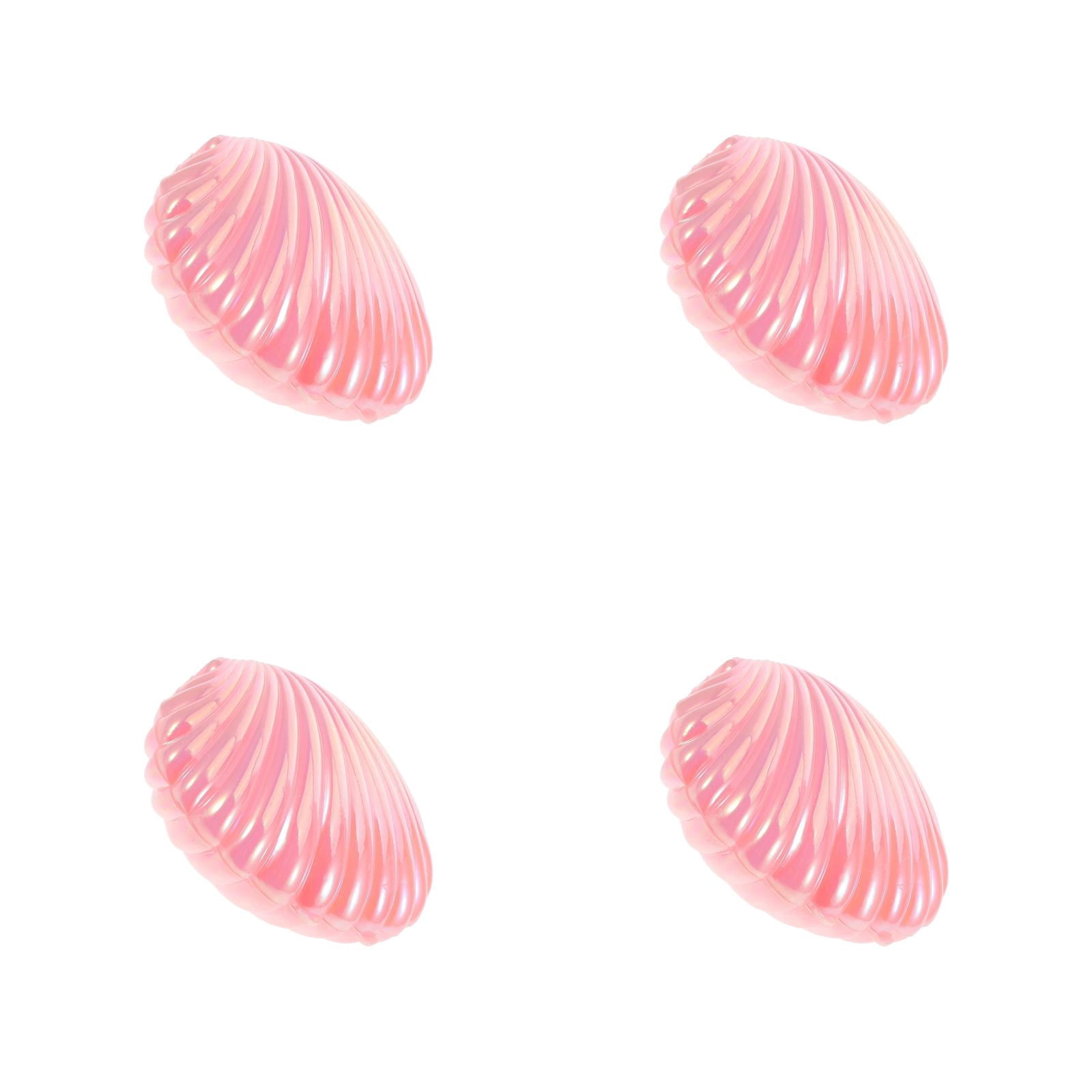 4pcs Plastic Shell Jewelry Holder Ring Earring Necklace Watch Dish Tray ...