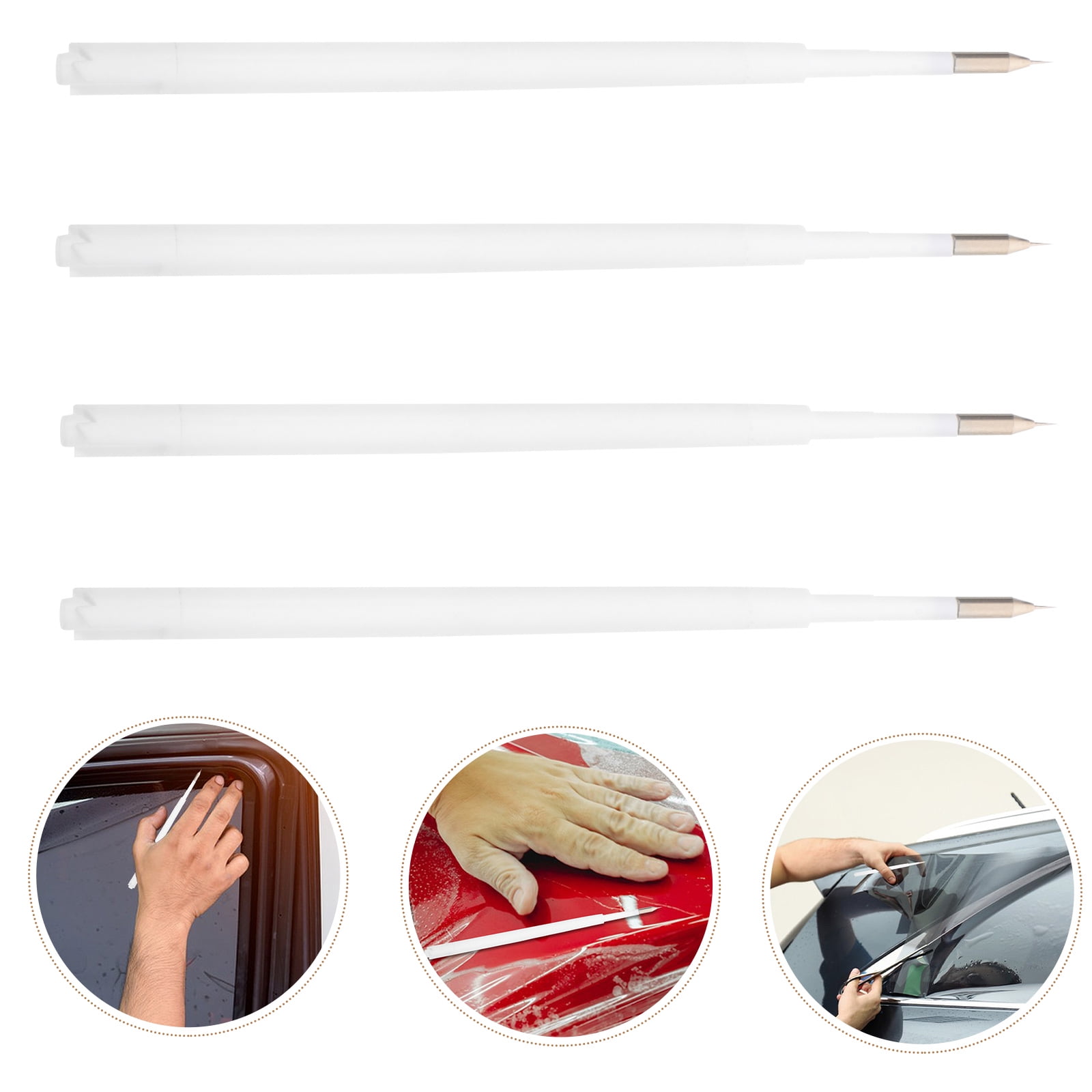 HOMEMAXS 4pcs Professional Car Film Tool Pen for Bubble Removal Air ...