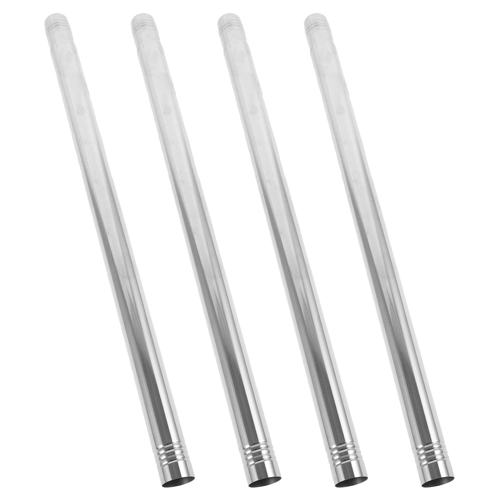 HOMEMAXS 4pcs Replacement Mop Pole Stainless Steel Broom Rod Mop Pole ...