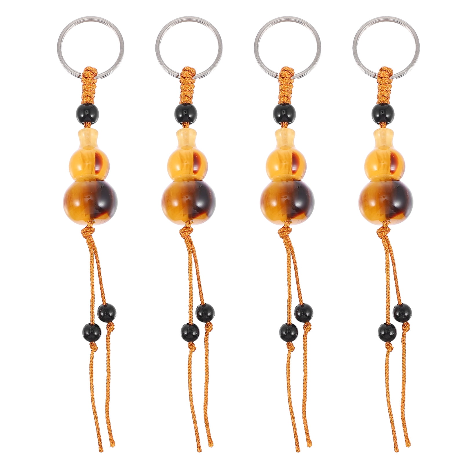 4pcs Resin Gourd Key Chains Resin Gourd Key Rings Resin Gourd Key ...