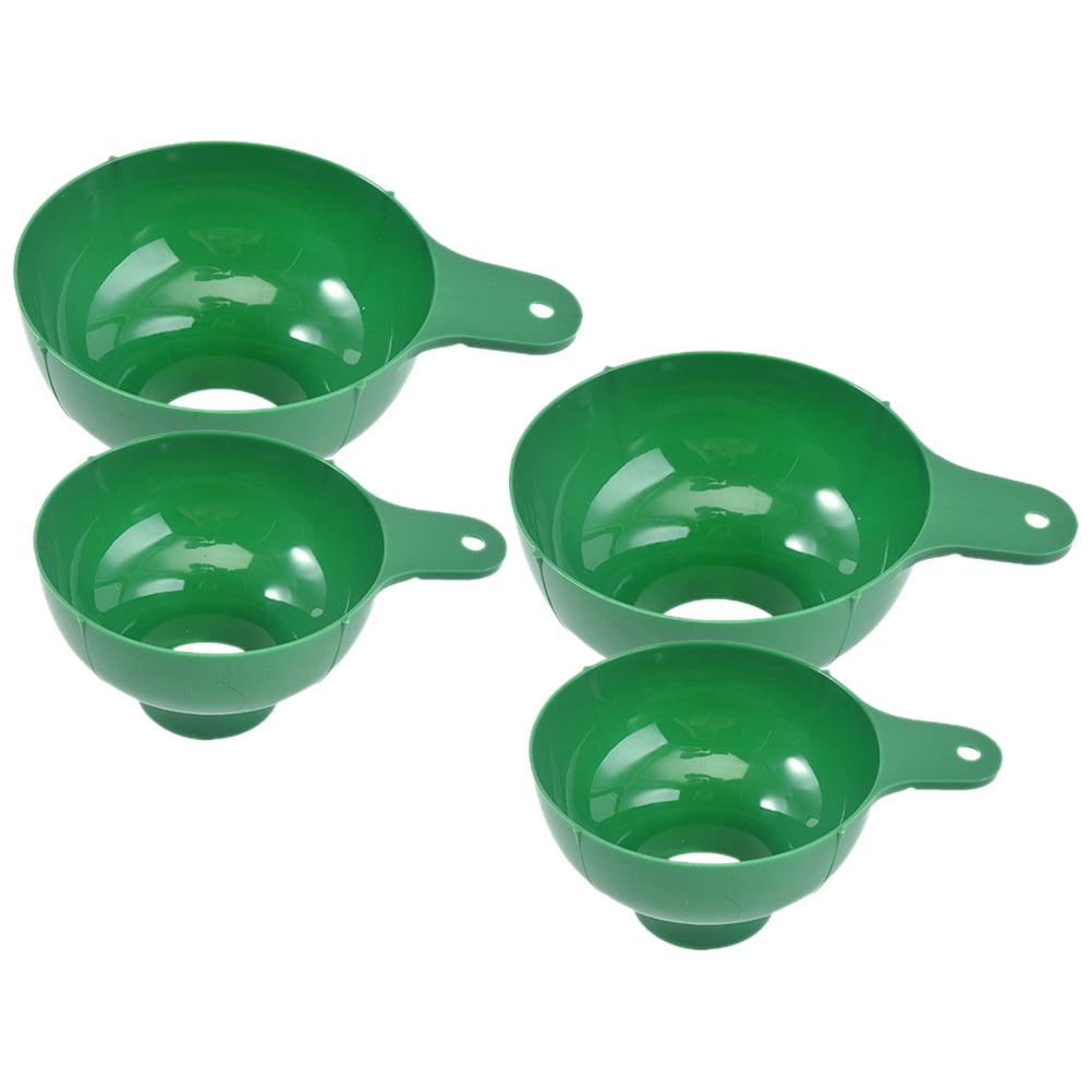 HOMEMAXS 4pcs Reusable Jam Funnel Liquid Dispensing Funnel Kitchen ...