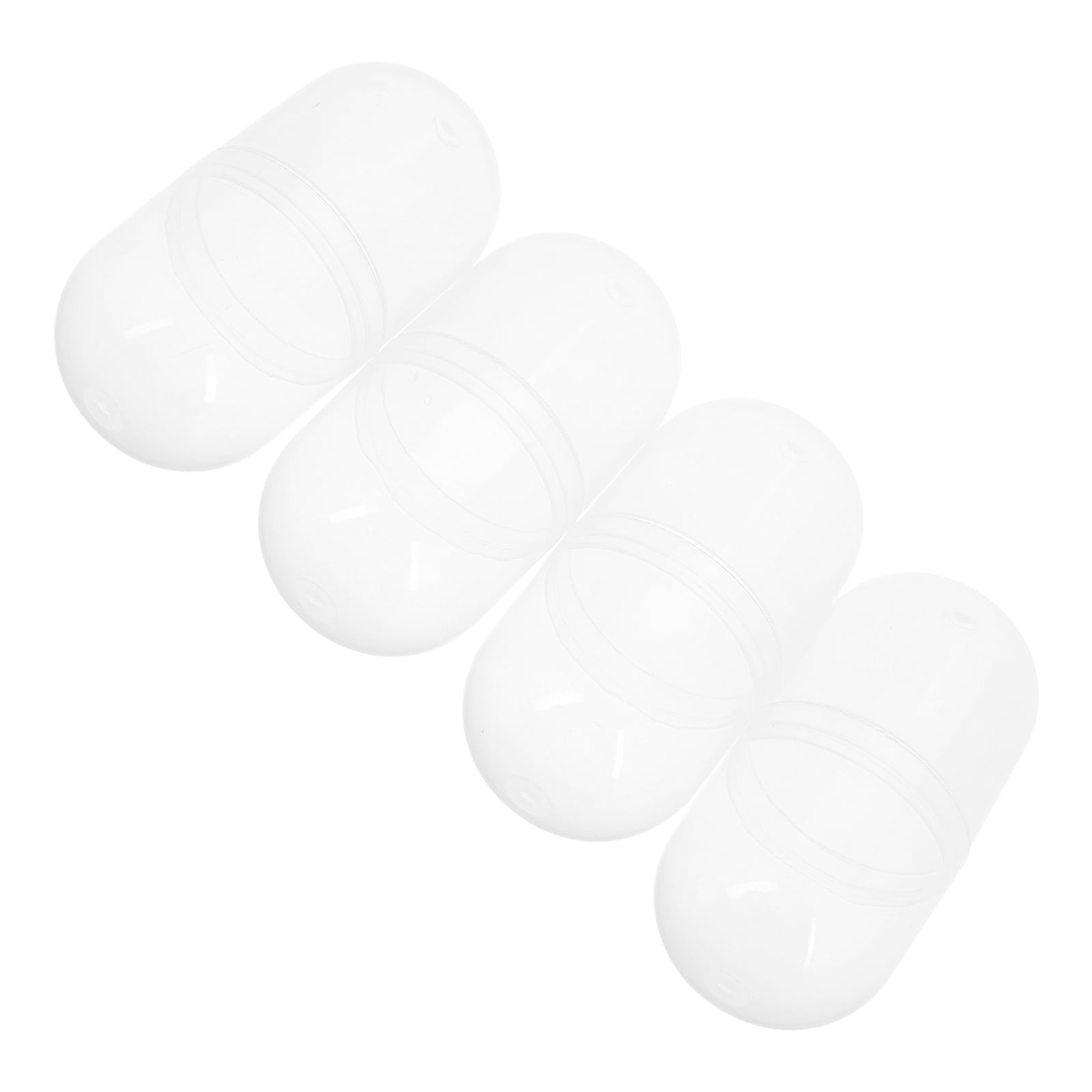 HOMEMAXS 4pcs Reusable Plastic Empty Shells For Vending Machine Toy ...