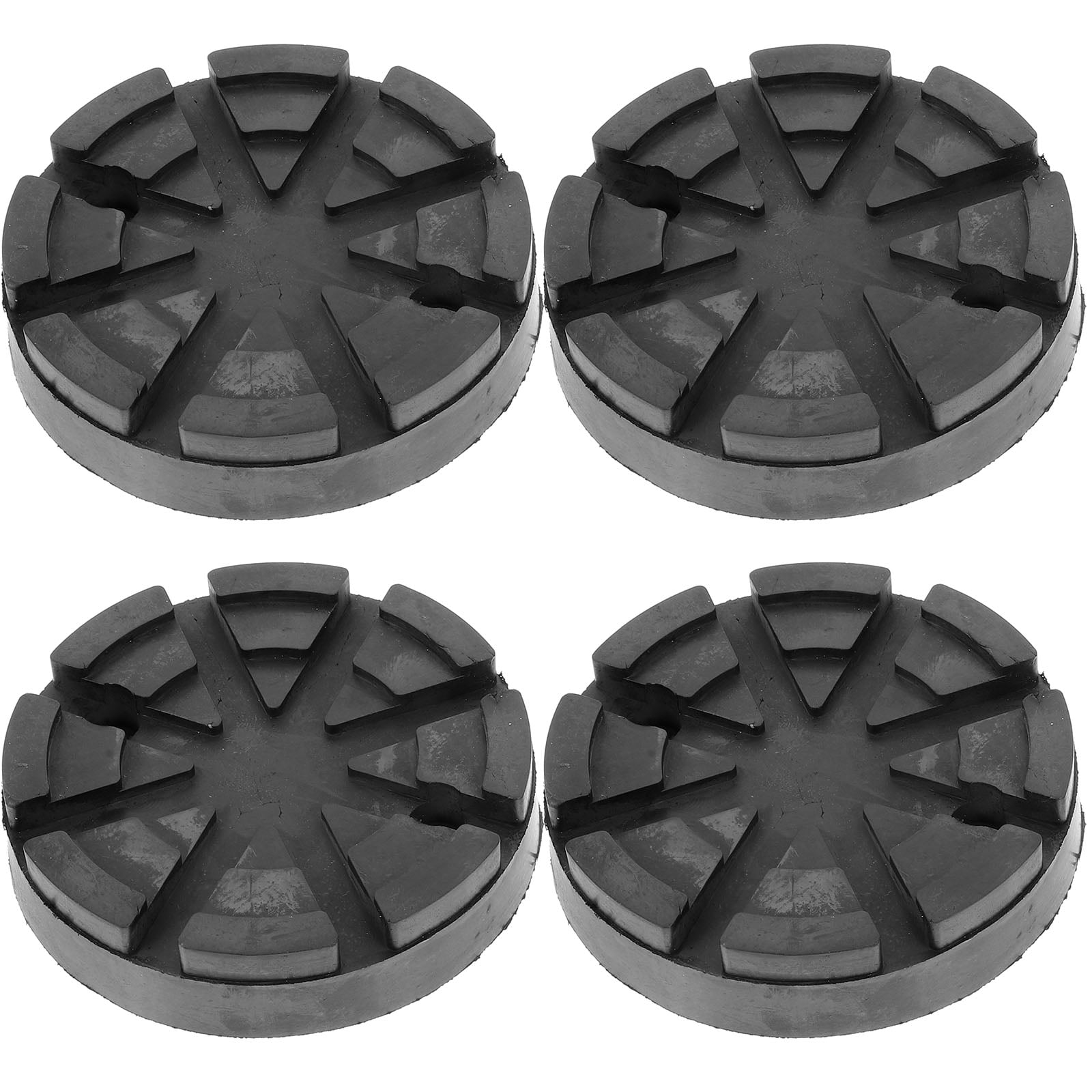 HOMEMAXS 4pcs Round Rubber Lifter Pads Car Auto Jacking Lift Rubber Mat ...