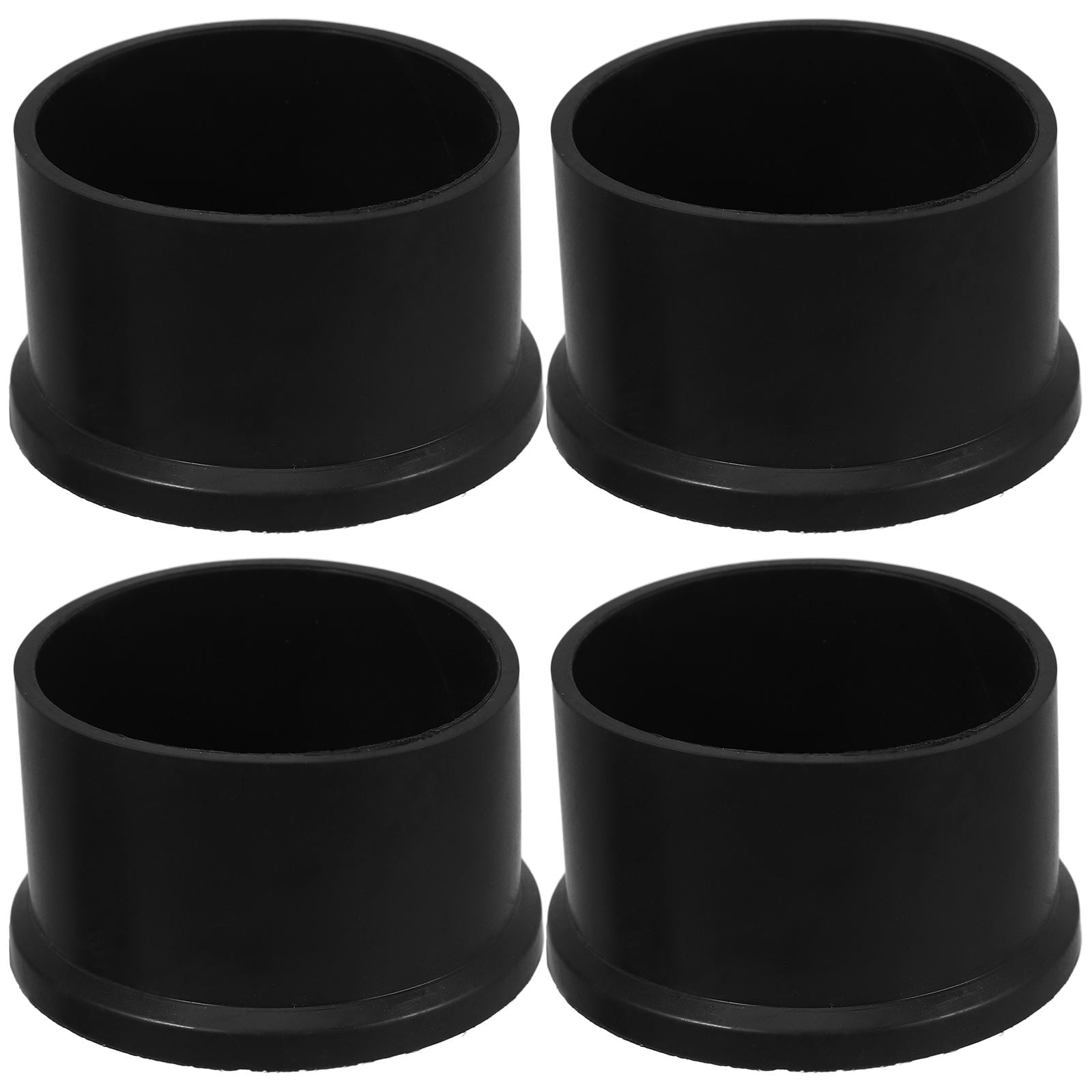 HOMEMAXS 4pcs Rubber Chair Leg Caps Round Chair Leg Floor Protectors ...