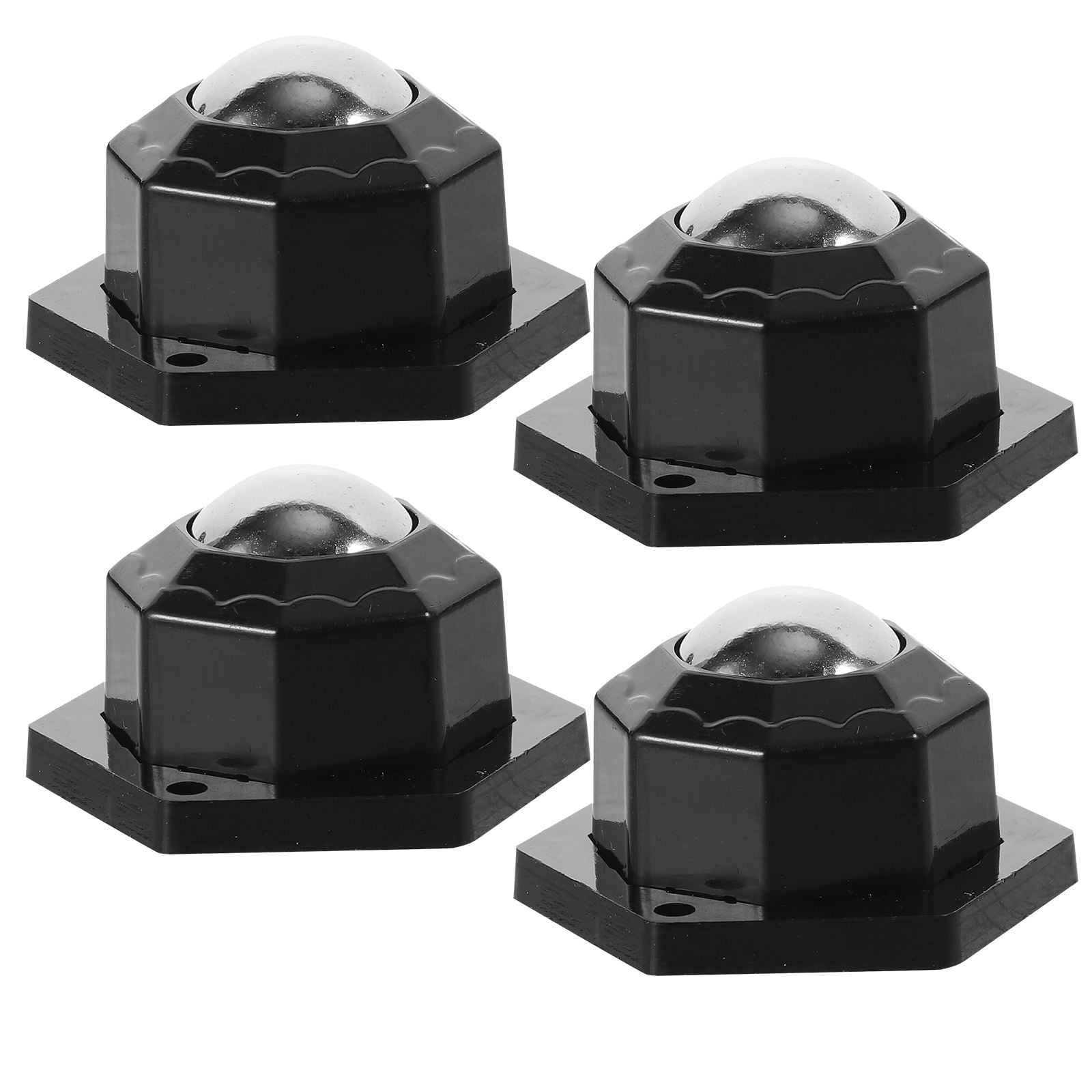 HOMEMAXS 4pcs Small Wheels 360 Degree Wheels Furniture Movable Wheels ...