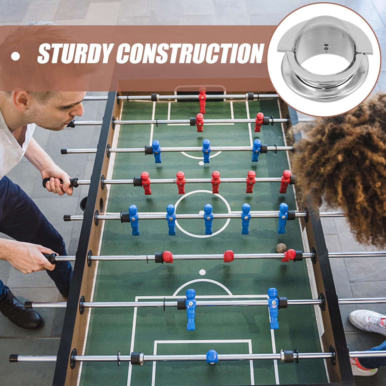 HOMEMAXS 4pcs Soccer Machine Entry Dish Replaceable Foosball Entry Dish ...