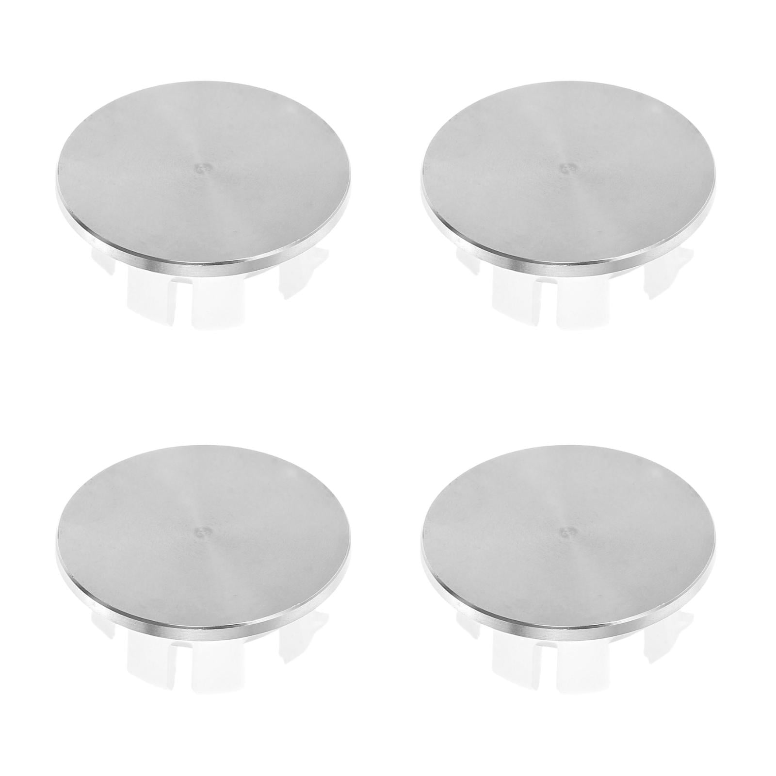 HOMEMAXS 4pcs Stainless Steel Overflow Ring Cover Ceramic Wash Basin ...