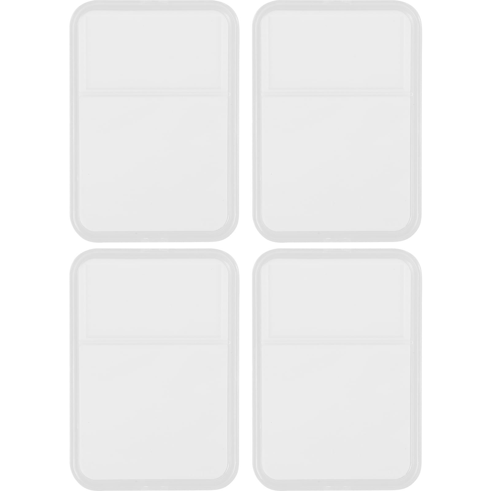 Transparent Plastic Stamp Collecting Box for Storage Clear Display Case ...