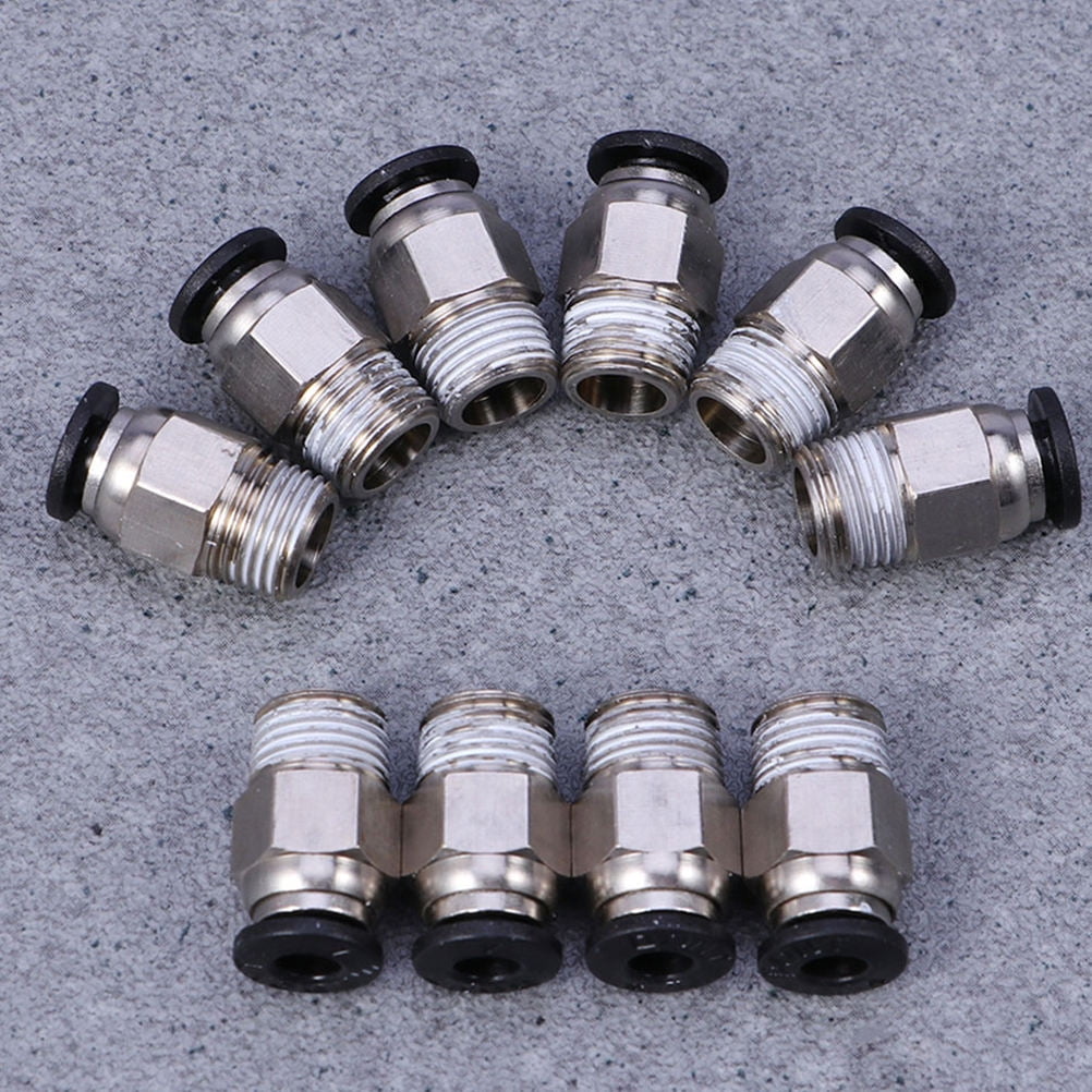 HOMEMAXS 4pcs Straight Pneumatic Fittings 3D Printer Connectors ...