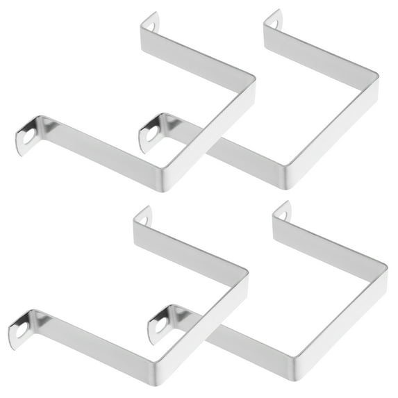 HOMEMAXS 4pcs Support U Clamp Hanger U Bracket Tube Clamp Mounting ...