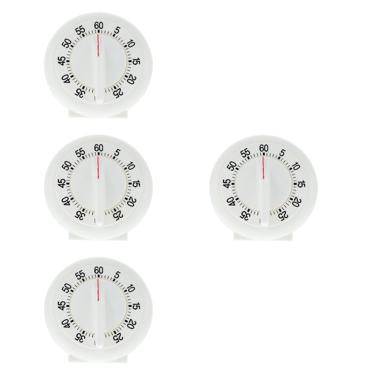 HOMEMAXS 4pcs Timer Mechanical Manual Timer Home Kitchen 60 Minute ...