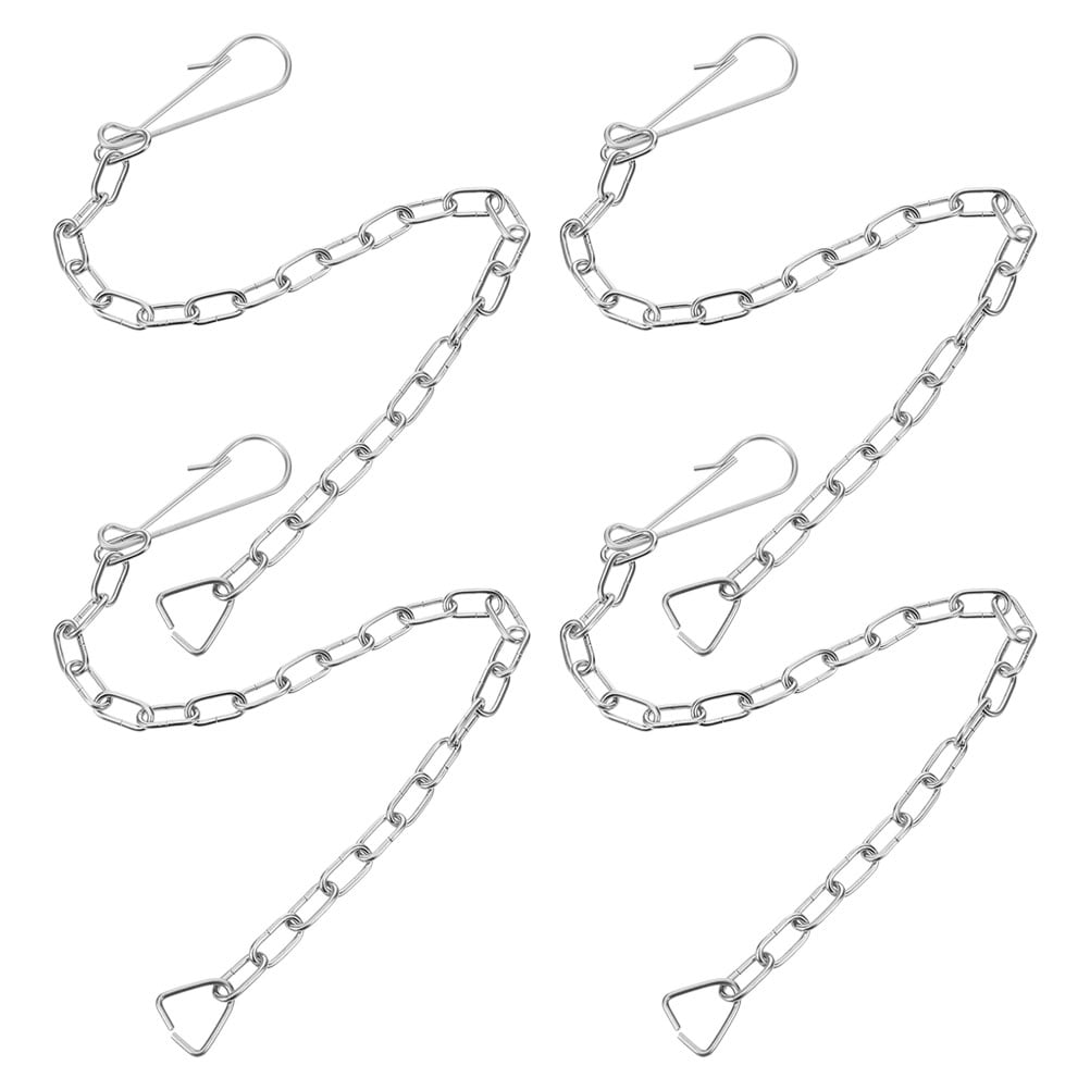 HOMEMAXS 4pcs Toilet Chain Replacement Kit Toilet Flapper Chain Toilet ...