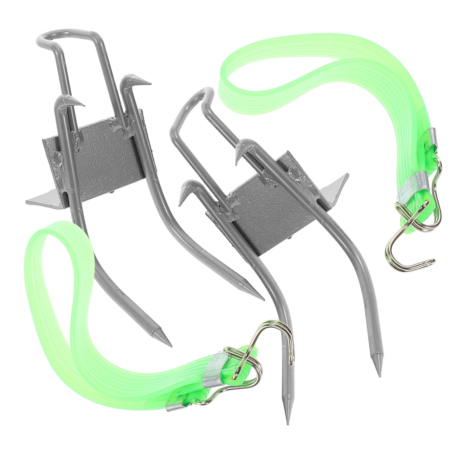 HOMEMAXS 4pcs Tree Climbing Spikes With Safety Lanyard Rope Anti Slip ...