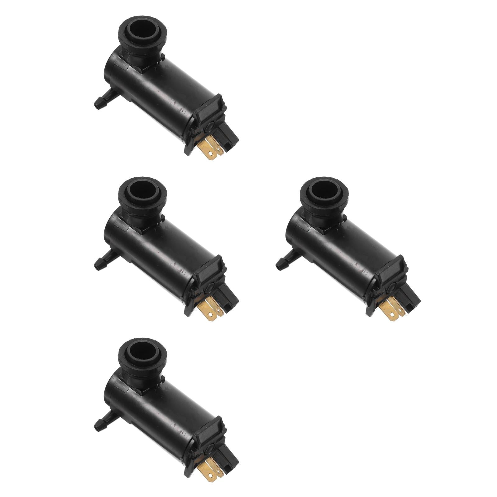 HOMEMAXS 4pcs Universal Front Windshield Washer Pump Motor Washer ...