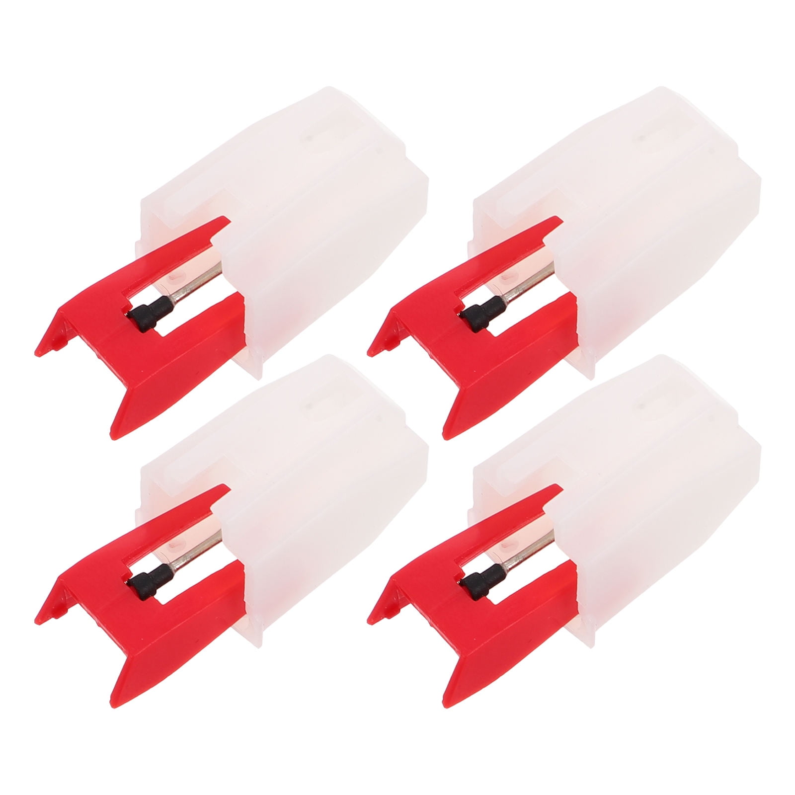 HOMEMAXS 4pcs Vintage Turntable Needle Replacement Universal Stylus For Record Player Phonograph ...
