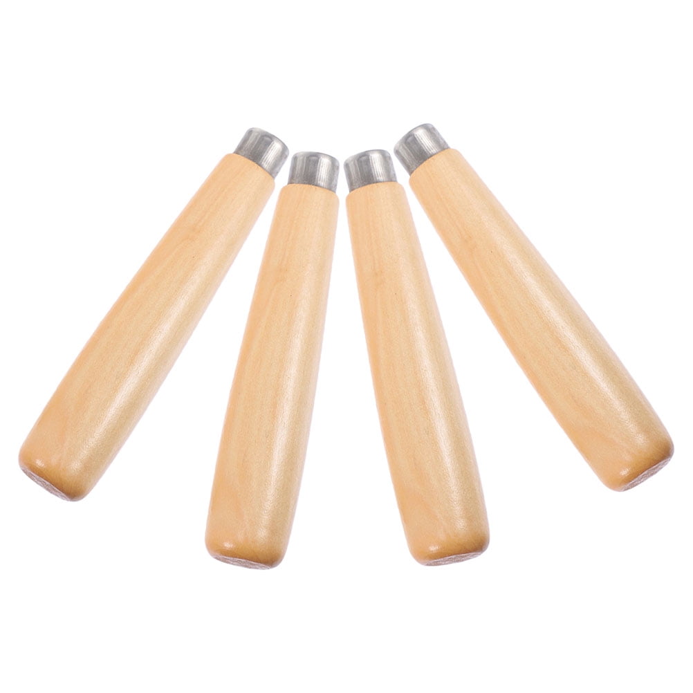 HOMEMAXS 4pcs Wood File Handle Replacements For Woodworking Tool Handle ...