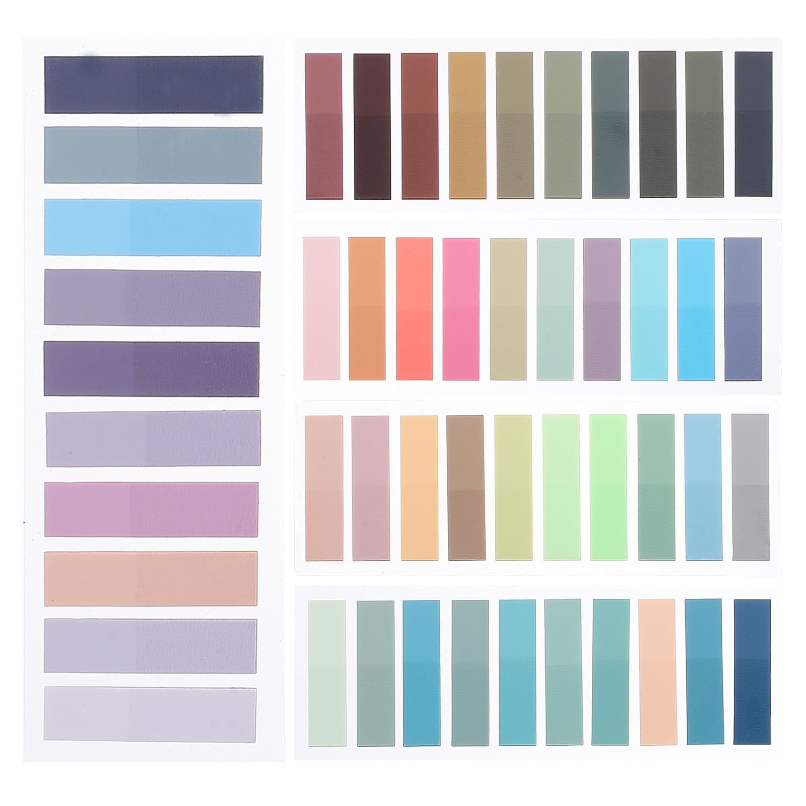 HOMEMAXS 5 Books Portable Sentence Markers Sticky Page Bookmark ...