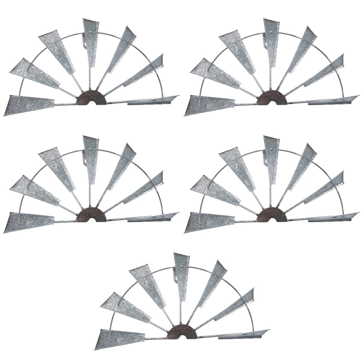 HOMEMAXS 5 Count Garden Colorful Pinwheels Sparkly Wind Windmill Home ...