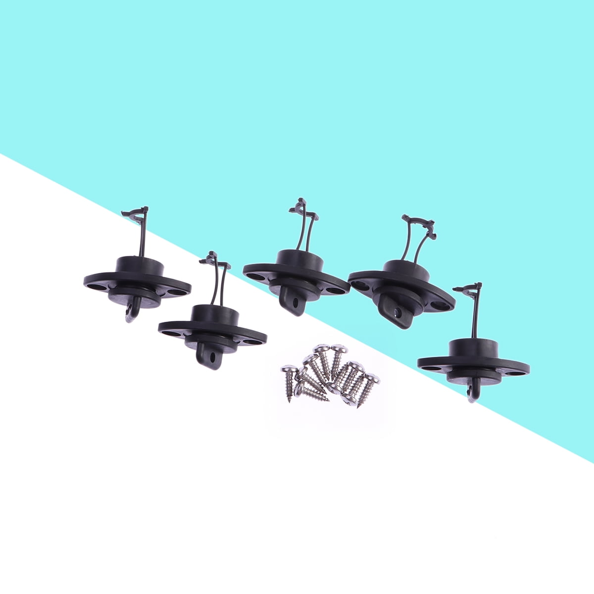 5 PCS Drain Plug Valve Screw Included Drain Plug Black - Walmart.com
