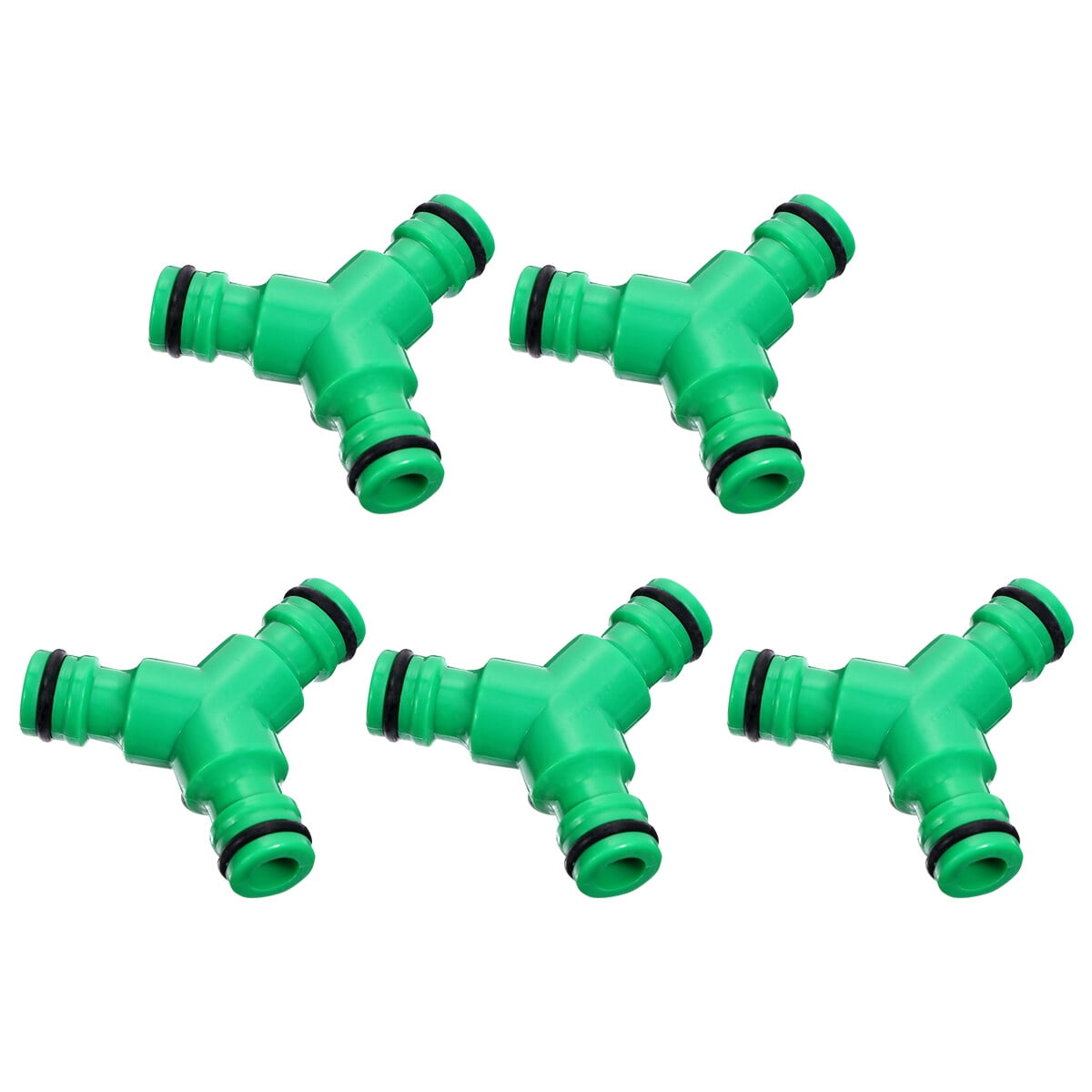5PCS 3 Way Irrigation Joint Tube Connector Watering Tap - Walmart.com
