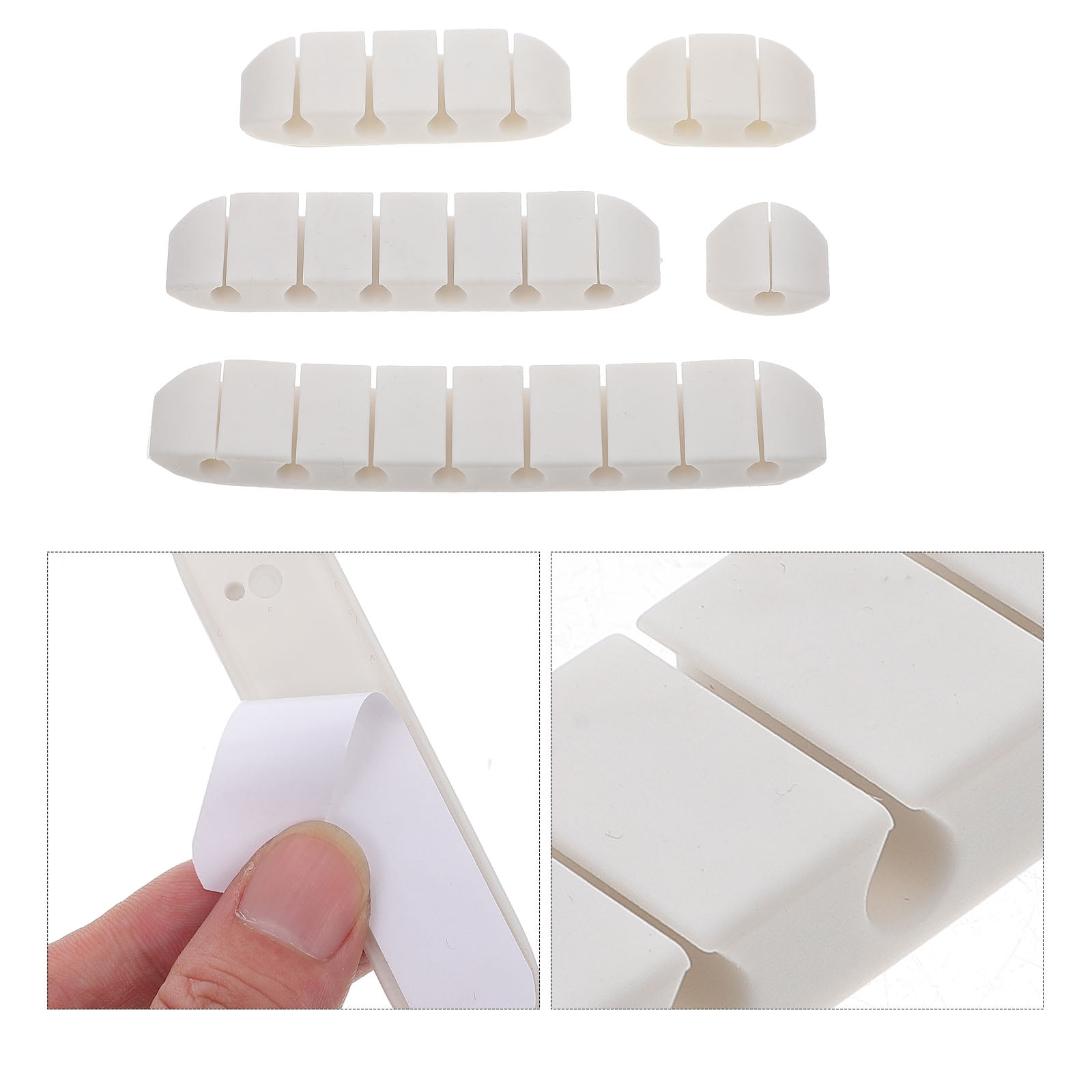 HOMEMAXS 5 Pcs Adhesive Cord Clips Cable Management Device - Walmart.com