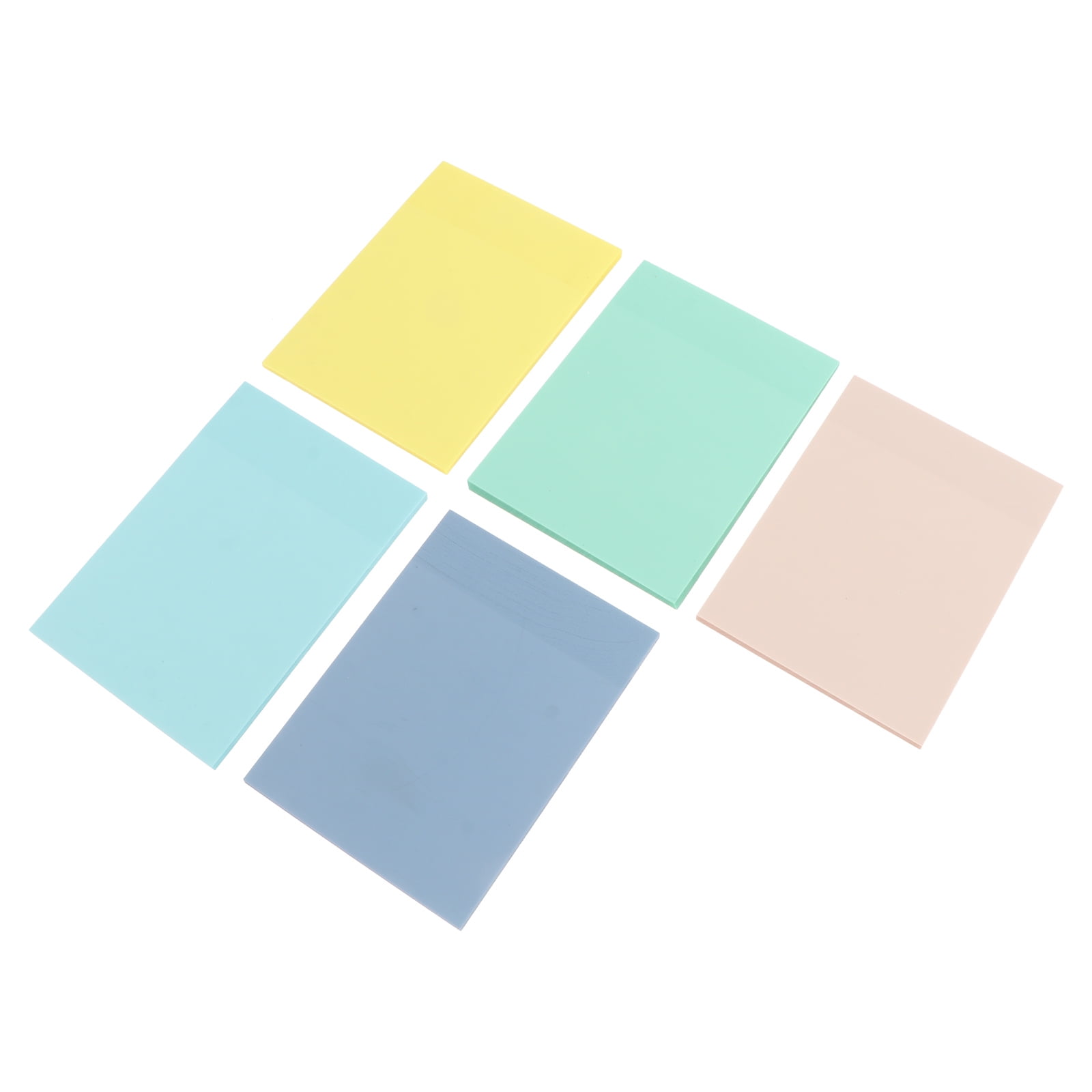 Adhesive Memo Pads for Note Use Creative Transparent Design Assorted ...